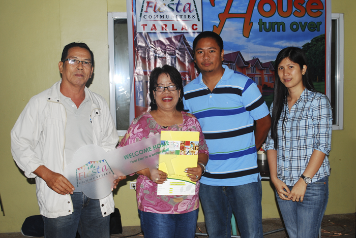 FIESTA Communities Tarlac House Turnover :: Fiesta Communities, Inc.